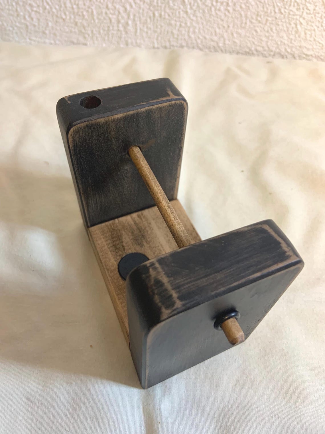 Spool Holder/magnet/scissors Storage - Etsy