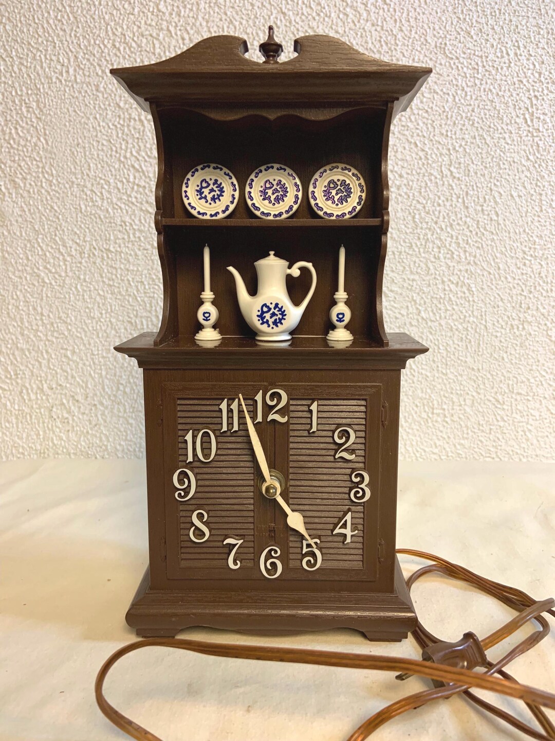 Vintage Spartus Hutch Wall/standing Clock - Etsy