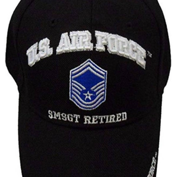 Usaf Cap With Rank Senior Master Sergeant - Etsy