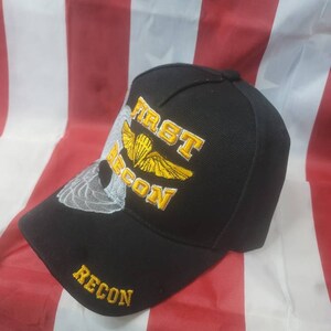 First Recon With Wings, Baseball Cap/hat, W/silver Wings Shadow, W ...