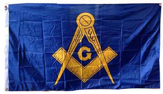 Masonic Flag W/ Header 3x5' | Etsy