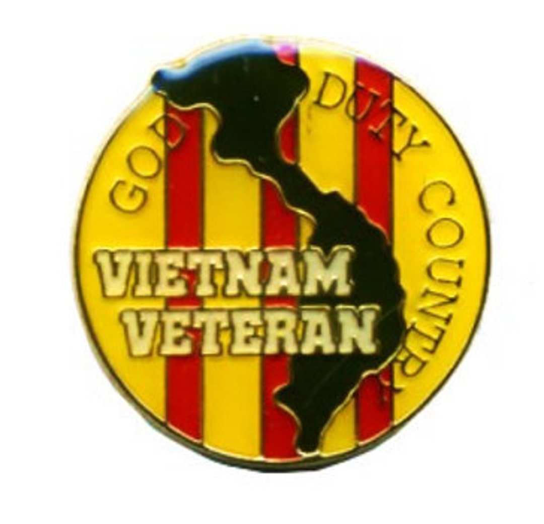Vietnam Veteran Hat Pin, SKU 1128 - Etsy