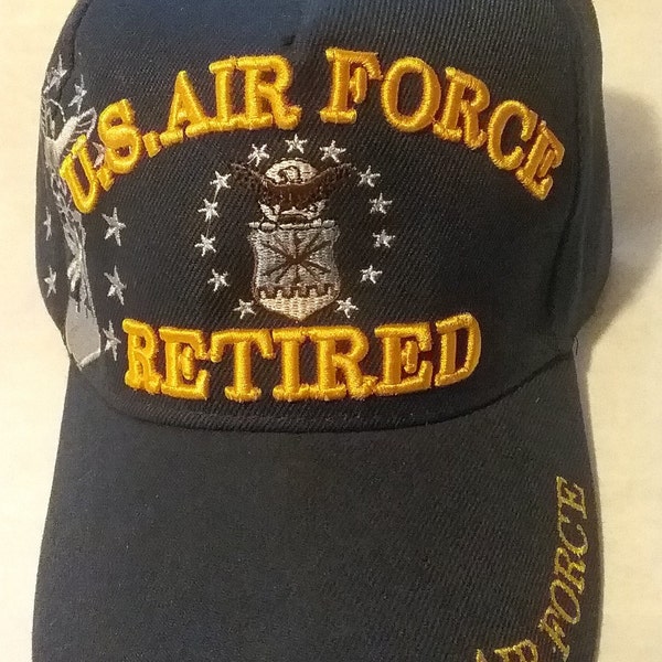 Retired Air Force Hat - Etsy