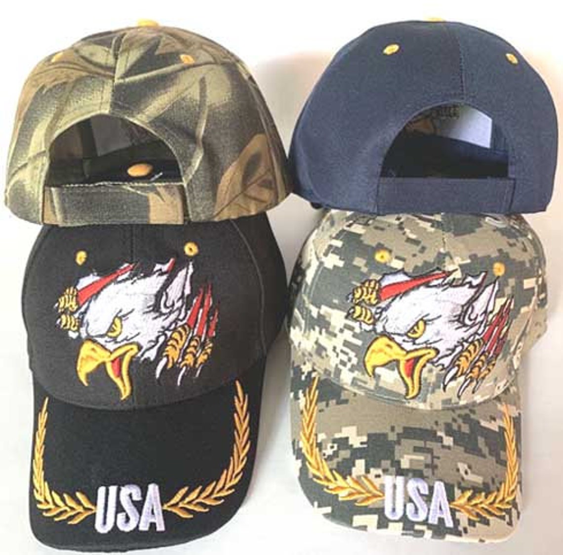 Eagle Claw USA Flag - Etsy