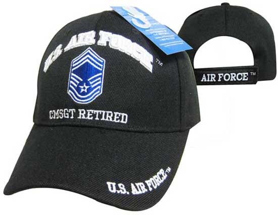 Rank E9. U.S. Air Force CMSGT Command Sergeant Major Black Baseball Cap hat W U. S Air Force on Brim Air Force on Back Etsy UK