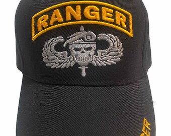 Bronze Star, W/ribbon and Metal, Black Baseball Cap/hat, Bronze Star on ...