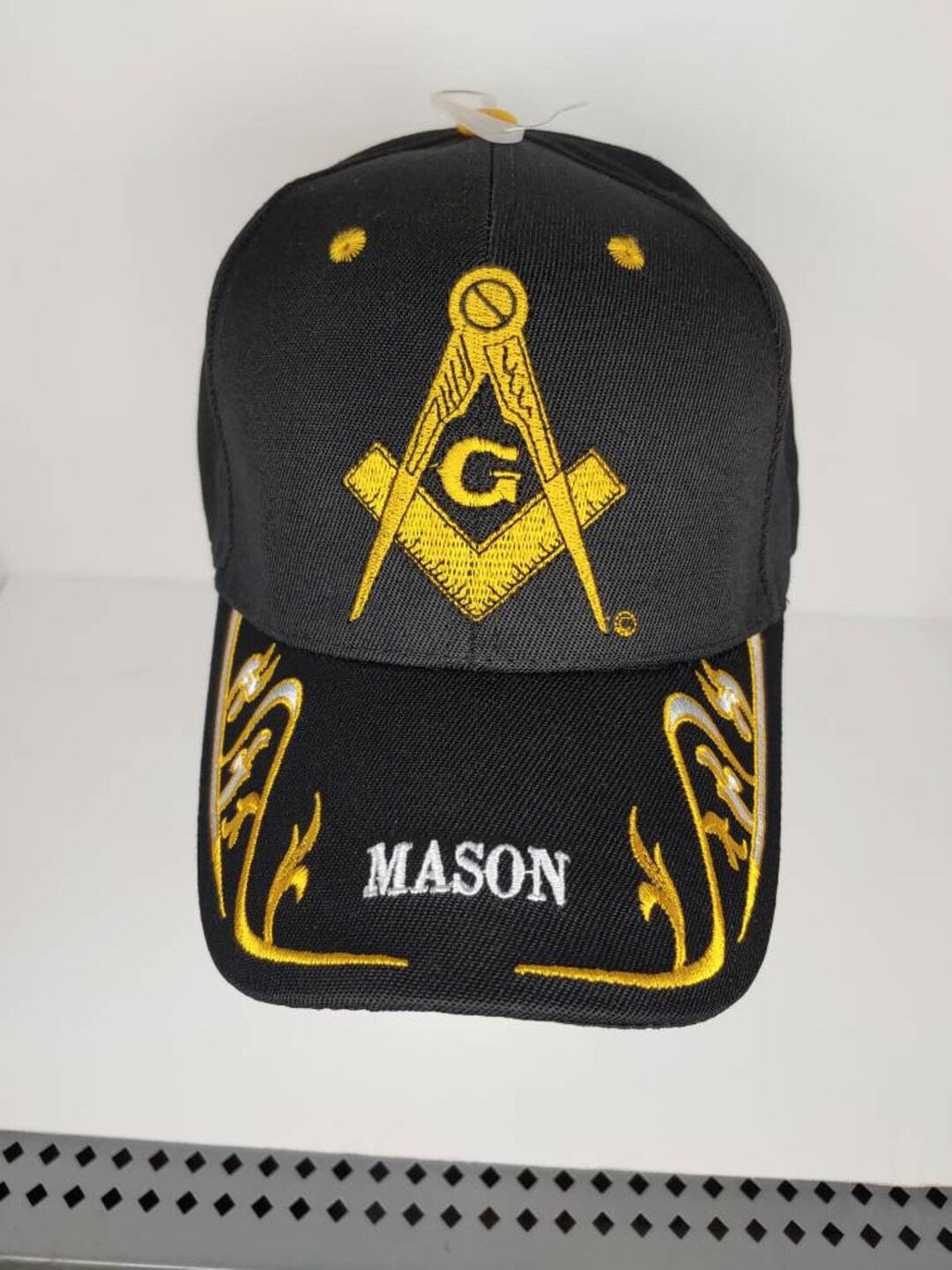 Mason Seal, Baseball Cap/hat, W/mason on Bill and Back. 3 Colors - Etsy