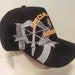 Special Forces Airborne Black Baseball Cap/hat, W/ Shadow W/special ...