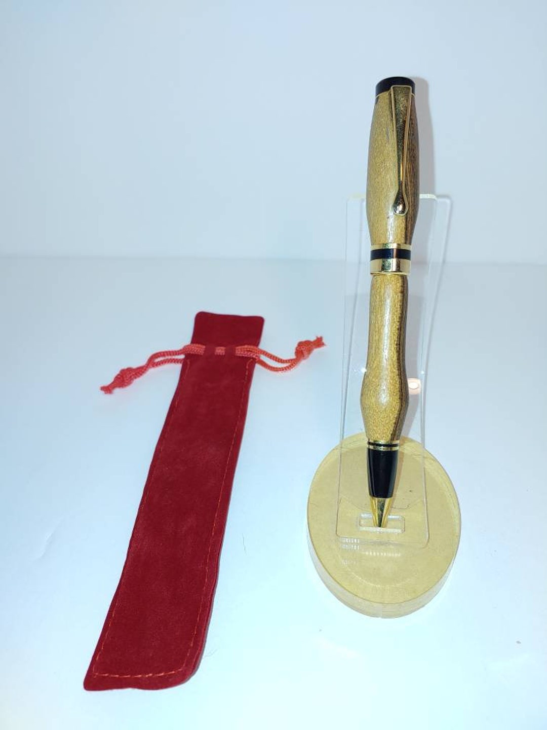 Handmade Cigar Style Pen 2 Tone Morado Wooden Pen Ballpoint - Etsy