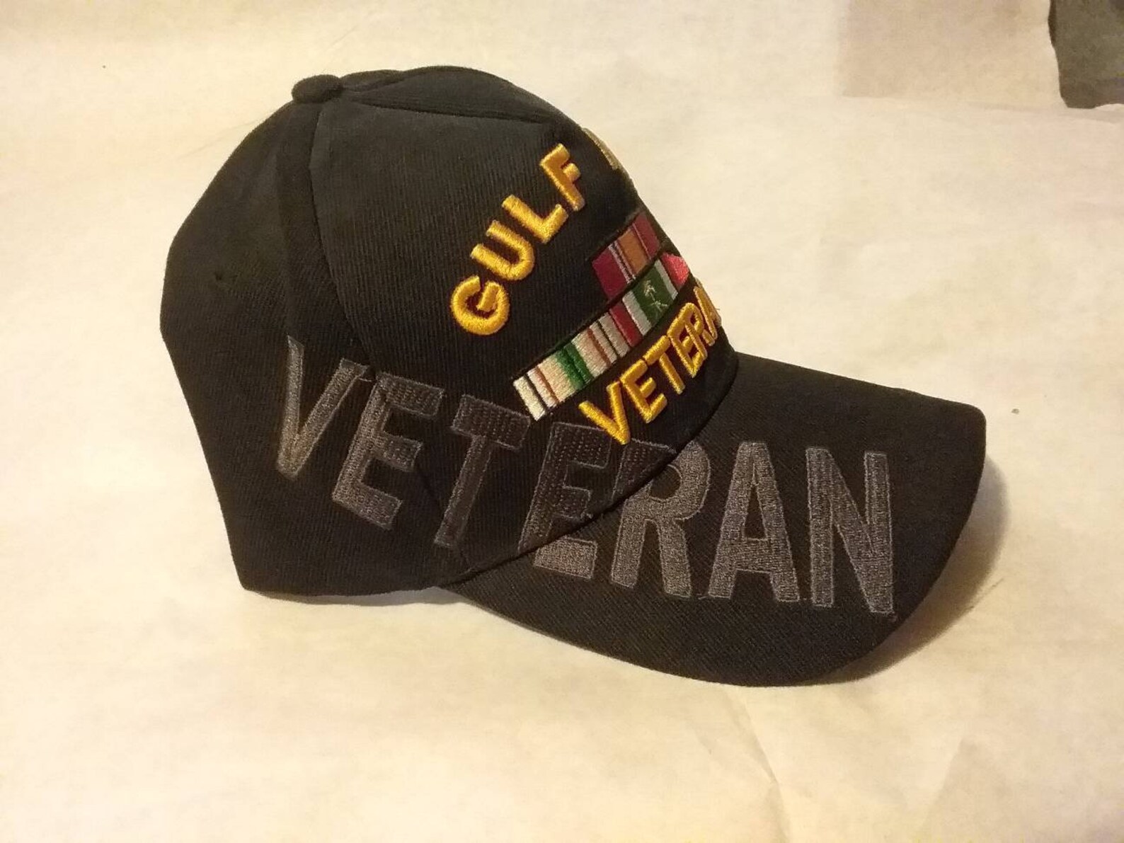 Gulf War Veteran Baseball Cap/hat. W/ Shadow Veteran W/ Gulf | Etsy