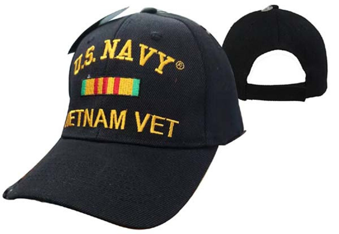 Vietnam Veteran, Navy, Baseball Cap/hat, (black) - Etsy