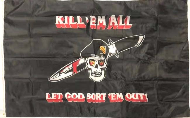 Kill 'em All Skull Flag 3x5' - Etsy