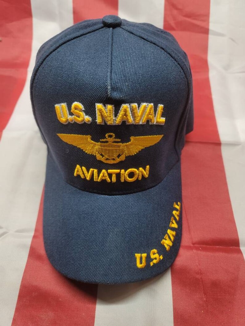U.S. Naval Aviation Baseball Cap/hat. BLUE - Etsy