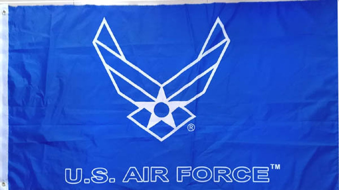 Air Force Logo Flag 3x5' - Etsy