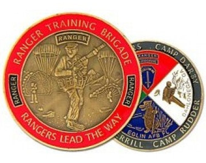 Ranger Training Brigade Challenge Coin 38MM Inch - Etsy