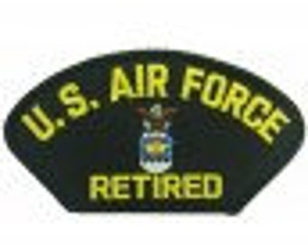 Air Force Retired Patch - Etsy