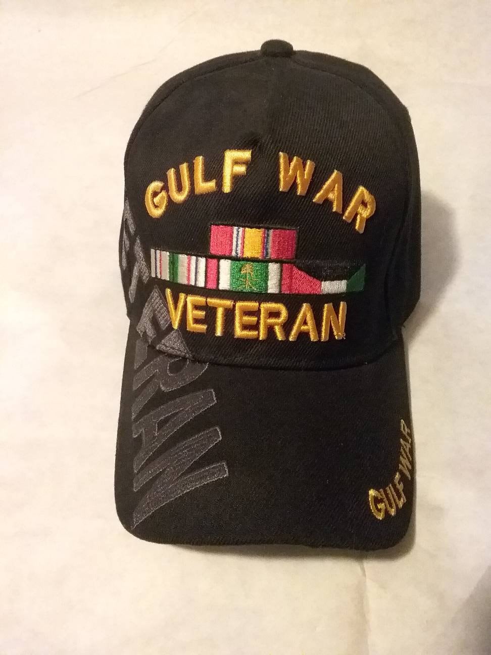Gulf War Veteran Baseball Cap/hat. W/ Shadow Veteran W/ Gulf | Etsy
