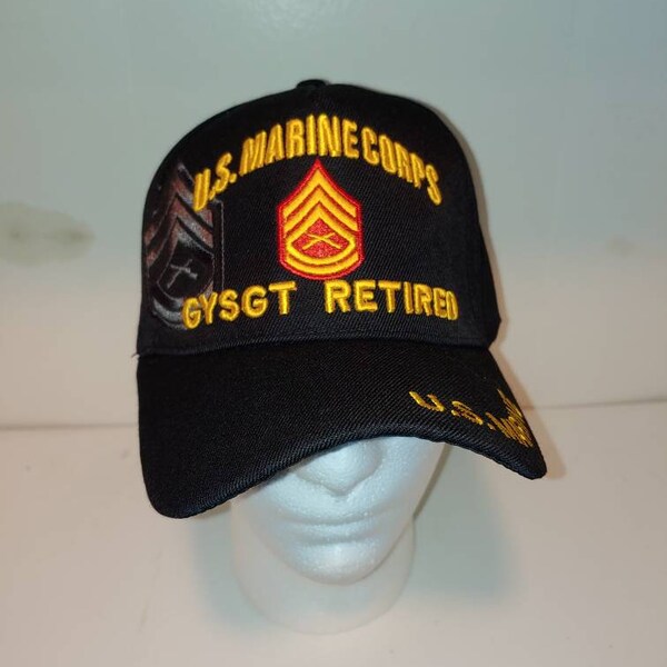 Usmc Retired Hat - Etsy