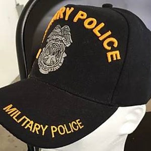 Military Police, MP Baseball Cap (black) - Etsy