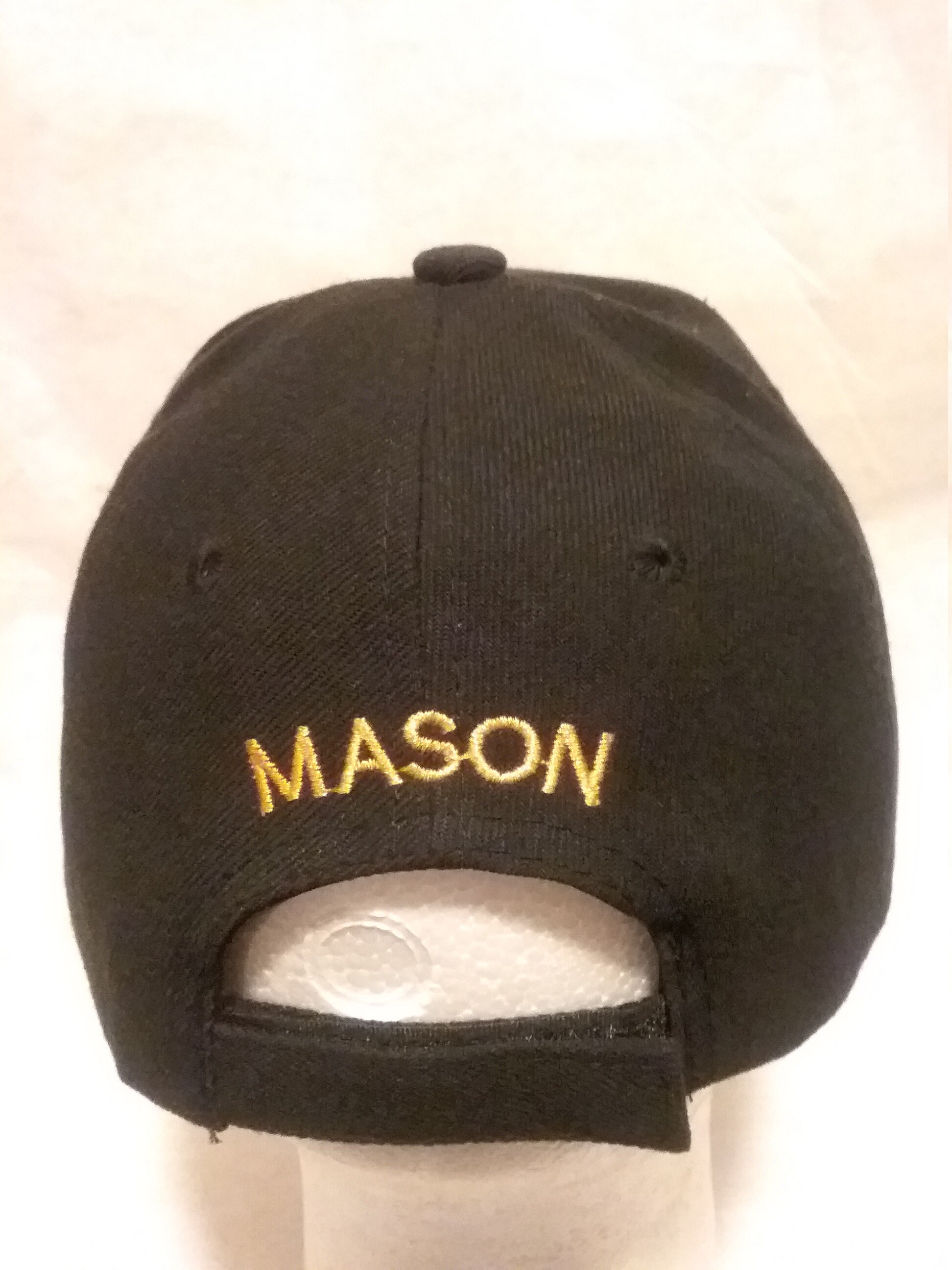Mason Seal Black Base Ball Cap/hat W/mason Seal Shadow | Etsy