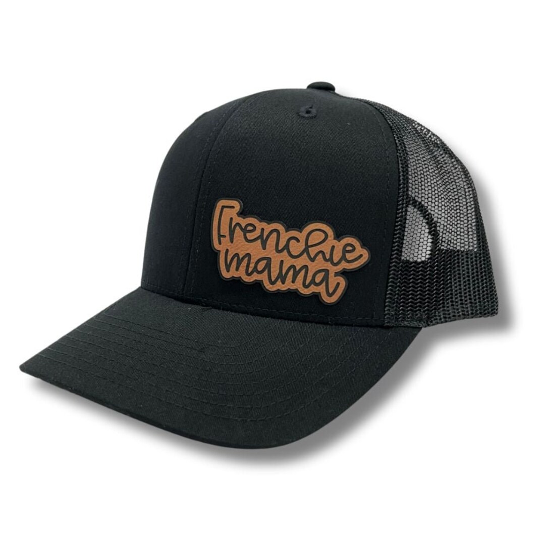 Frenchie Mama Patch Snapback Hat - Etsy