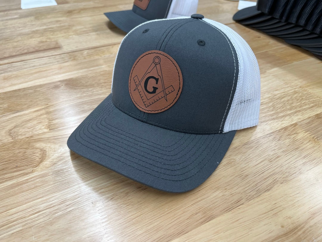 Masonic Square and Compass Hat Trucker Hat Freemason - Etsy