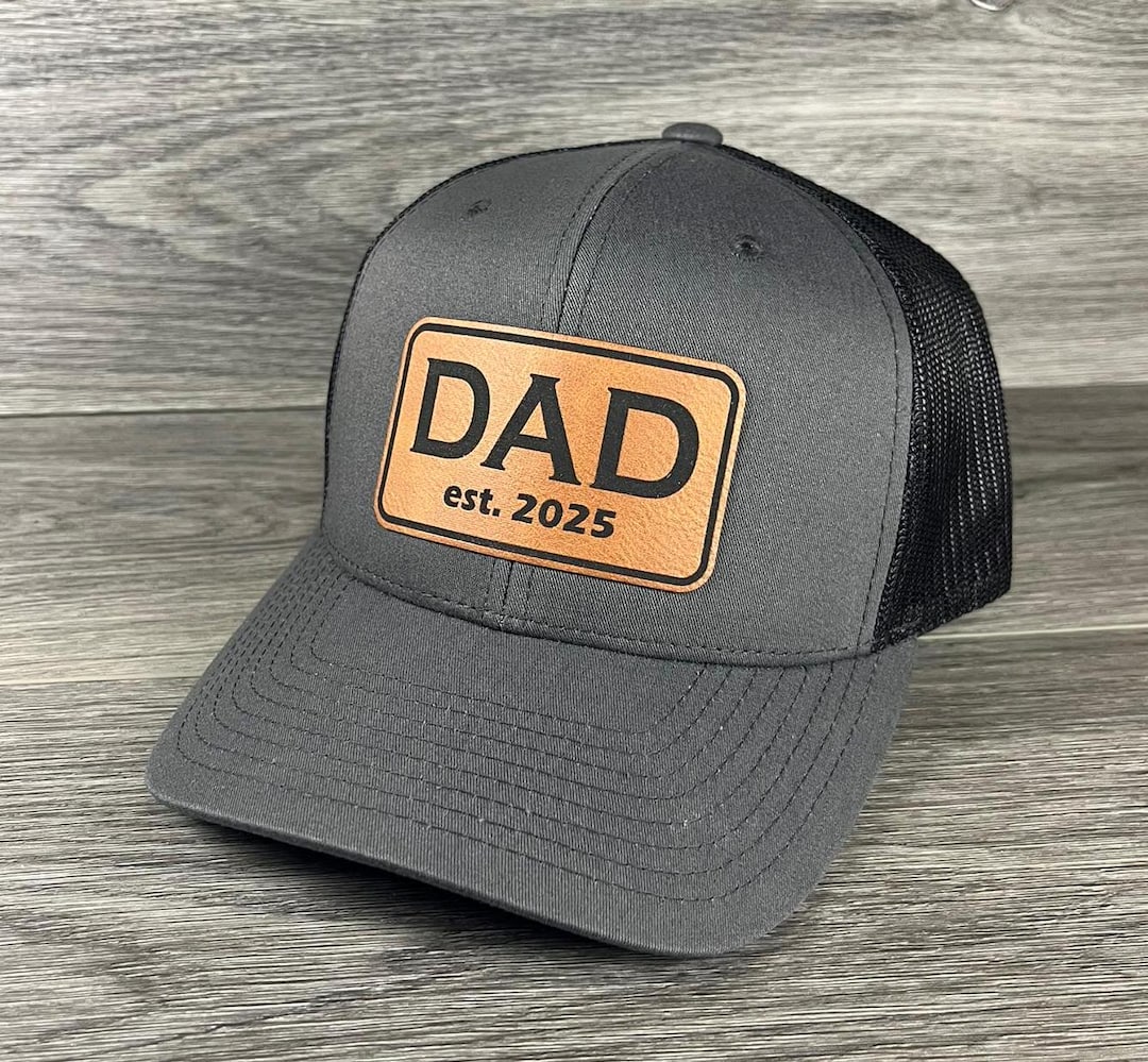 Dad Est 2025 Or? Hat Personalize Name and Year - Perfect Gift for A New ...