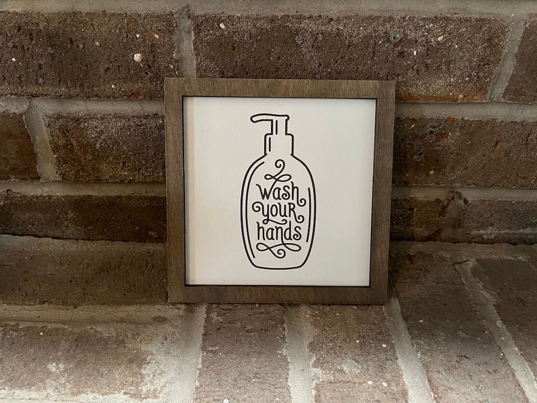Wash Your Hands Funny Bathroom Sign - Etsy