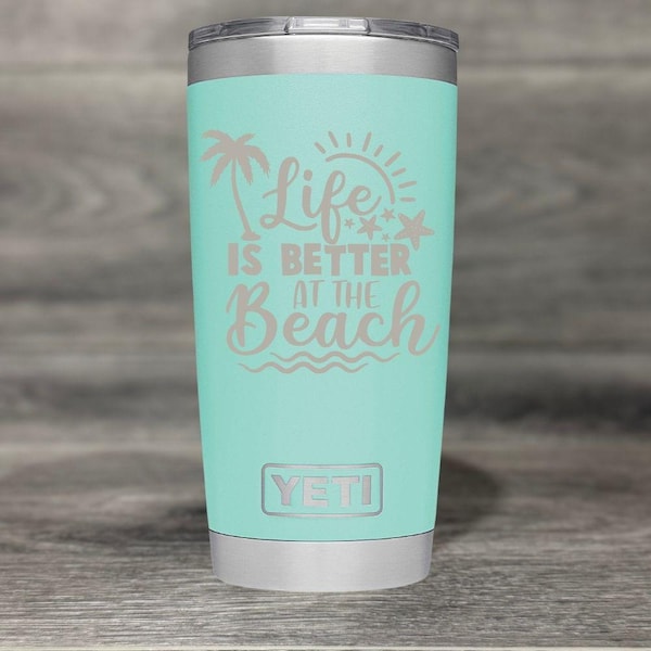 Life is a Beach Yeti - Etsy