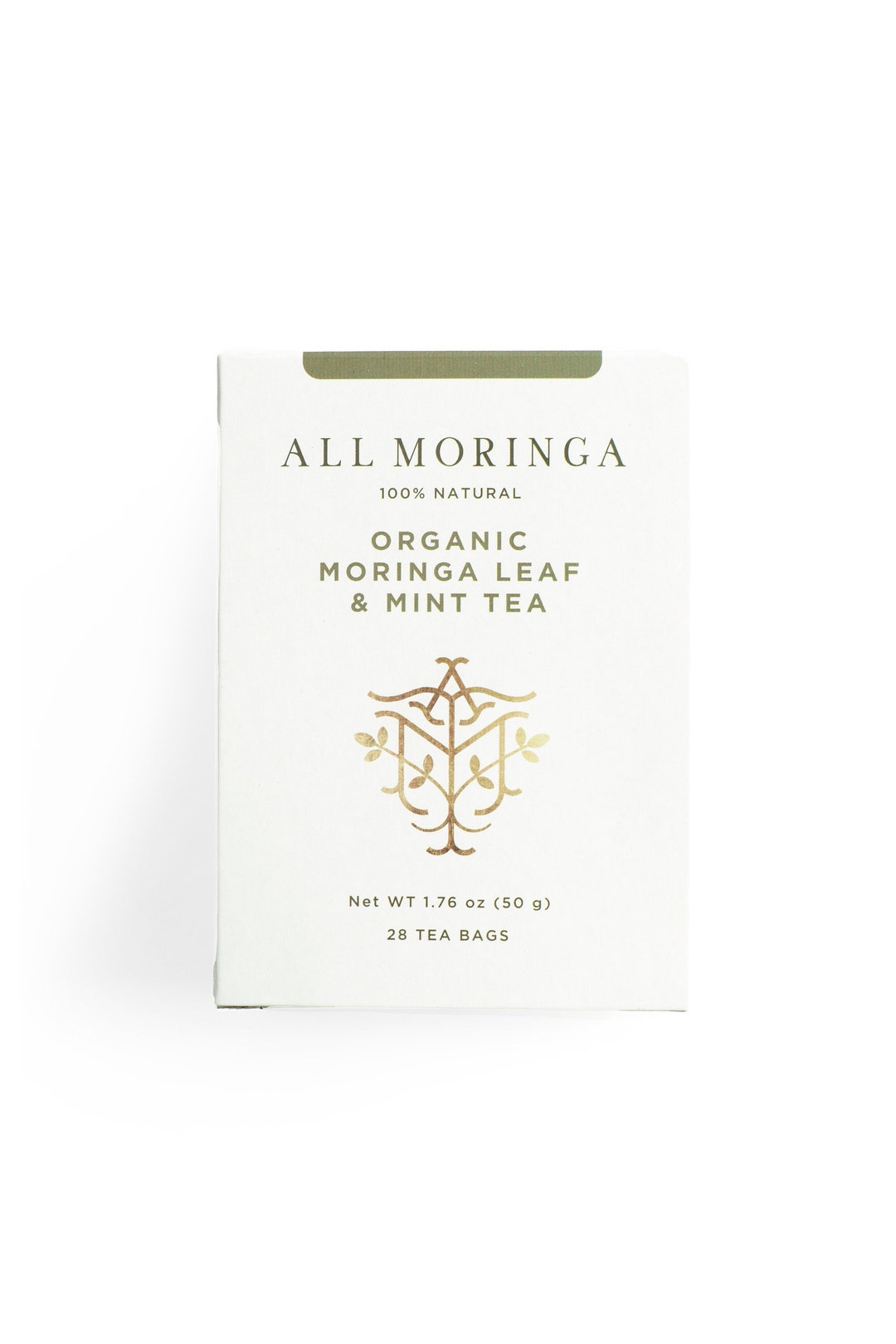 Premium Organic Moringa Tea With Mint OR Ginger USDA Certified 28 Tea ...