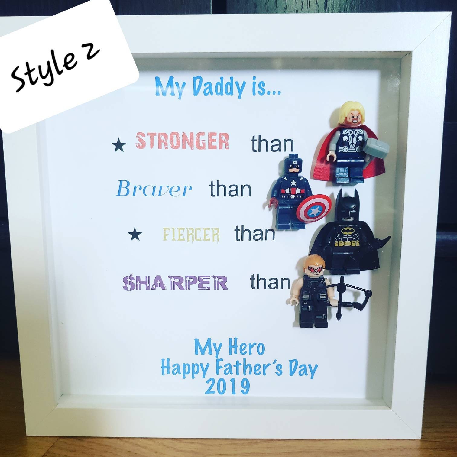 Fathers Day Shadow Box - Etsy