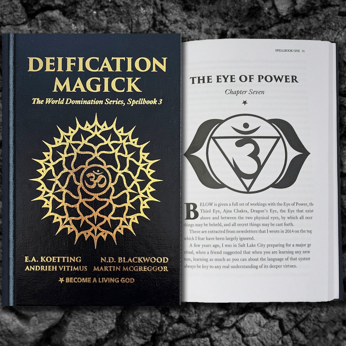 The Deification Magick Spellbook by E.A. Koetting, N.D. Blackwood ...