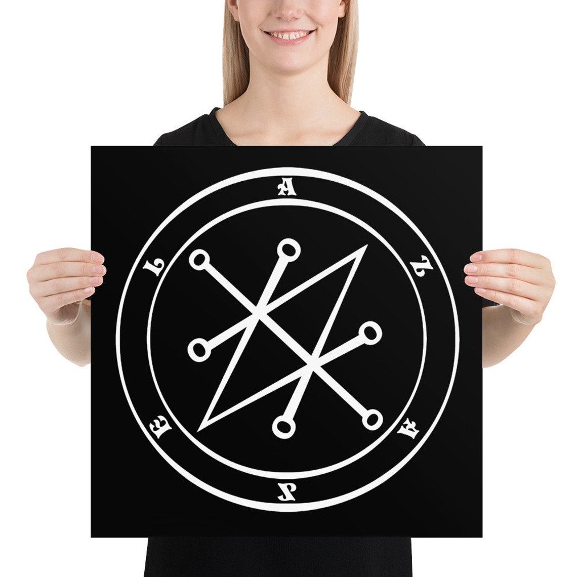 Azazel: the Liberator Sigil Print - Etsy
