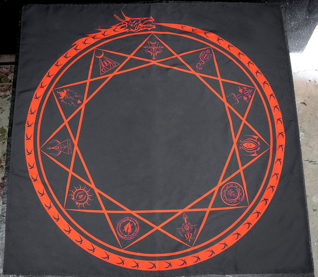 Qliphothic Magic Circle by Asenath Mason - Etsy