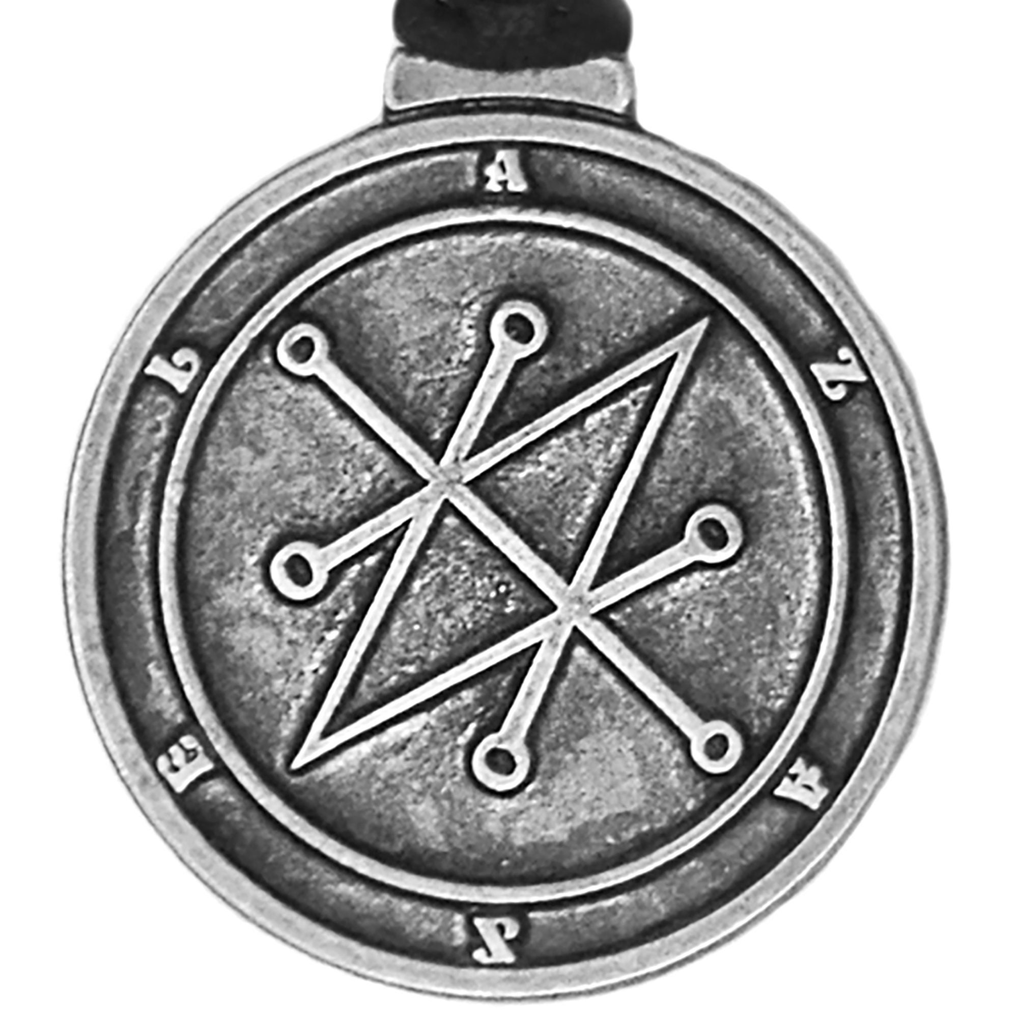 The Silver Amulet of Satan - Etsy