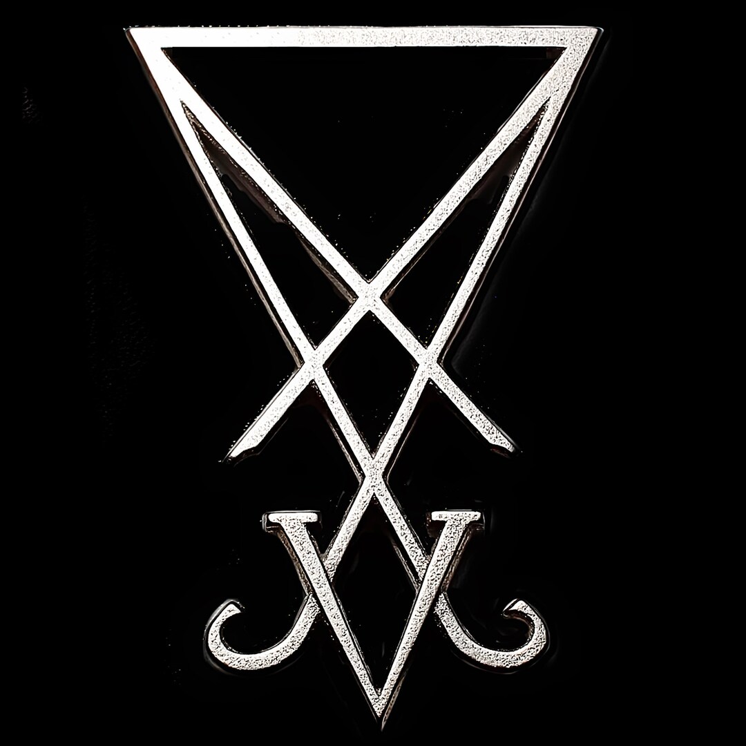 Lucifer Sigil Talisman | Polished Steel - Etsy
