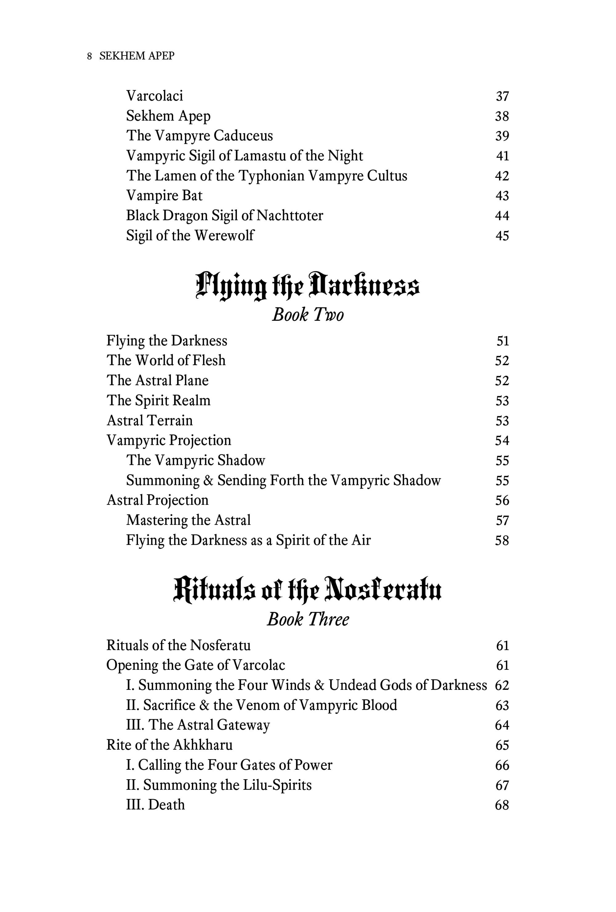 Sekhem Apep: Typhonian Vampyre Magick - Michael W. Ford Hardback - Etsy