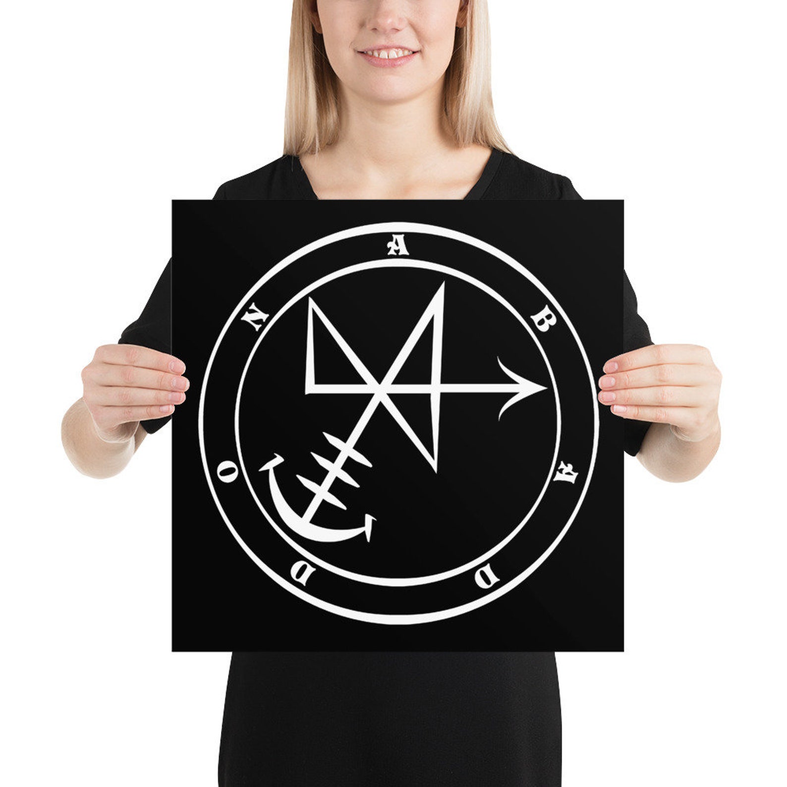 Abaddon: Angel of the Abyss Sigil Print - Etsy