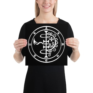 Asmodeus: the Lord of Lust | Sigil Print - Etsy