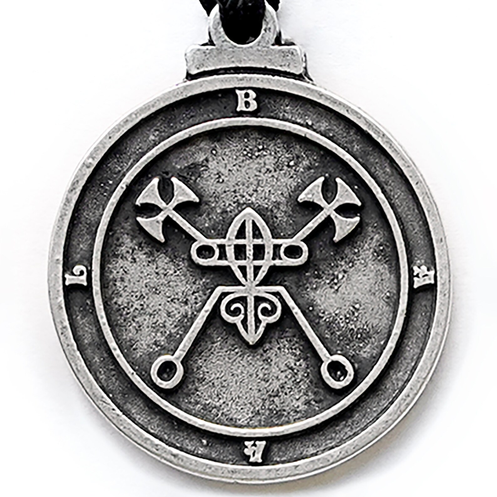 The Silver Amulet of Lucifer - Etsy