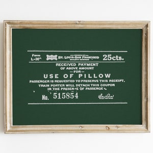 Set of 10 Vintage Train Prints in Green | Unique Nursery Kids Posters ...
