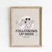 Funny Retro Office Print: Following up Here Quote (digital Download) - Etsy