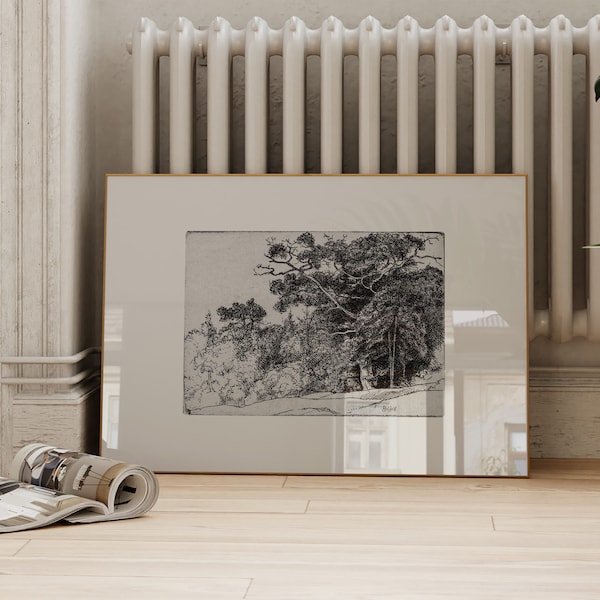 Etching Print - Etsy