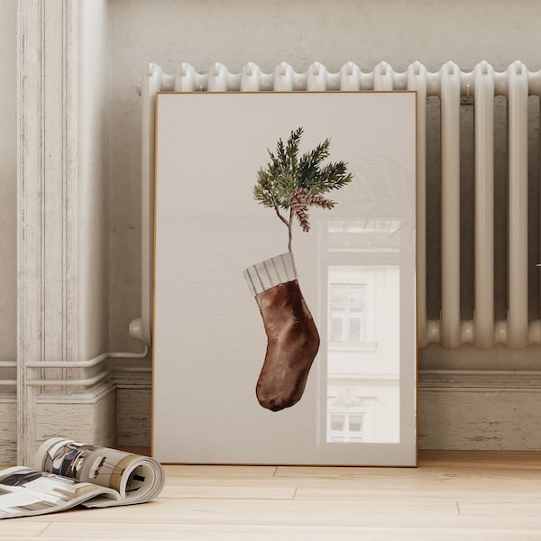 Neutral Christmas Stockings - Etsy