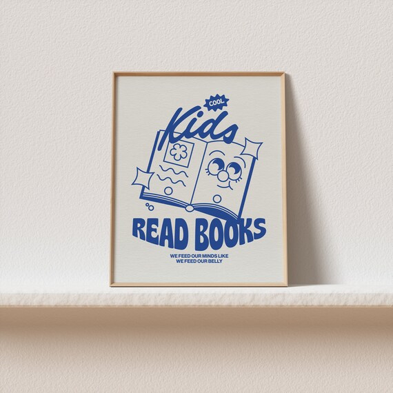 Cool Kids Read Books Boho Classroom Decor Trendy School - Etsy