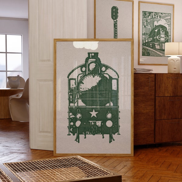 Train Prints - Etsy