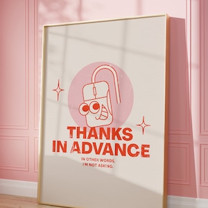 Retro Office Poster Set: Funny Work From Home Prints (digital Download ...