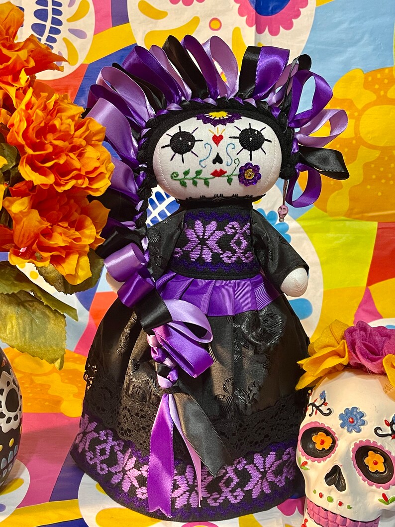 Authentic Mexican Rag Doll Catrina Lele Lele Doll - Etsy
