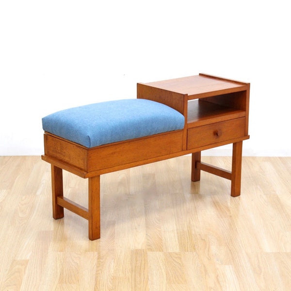 Mid Century Bench - Etsy