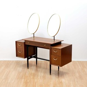 Mid Century Vanity Table by Nathan Furniture - Etsy